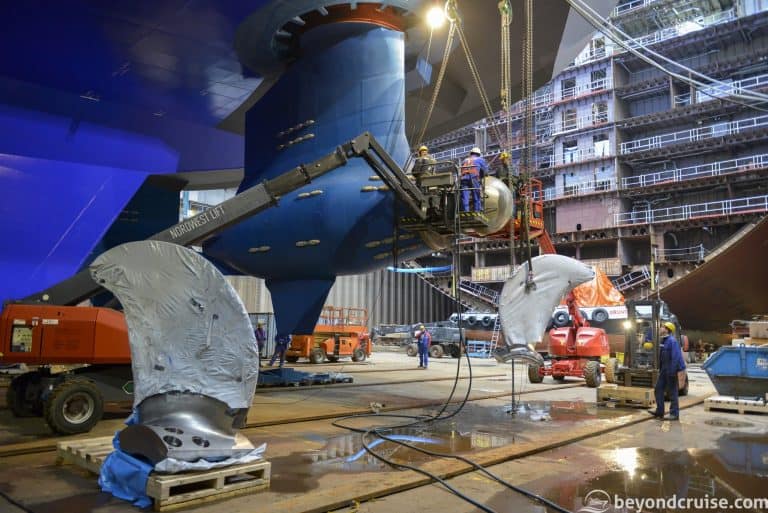 The Ten Stages of Building Cruise Ships